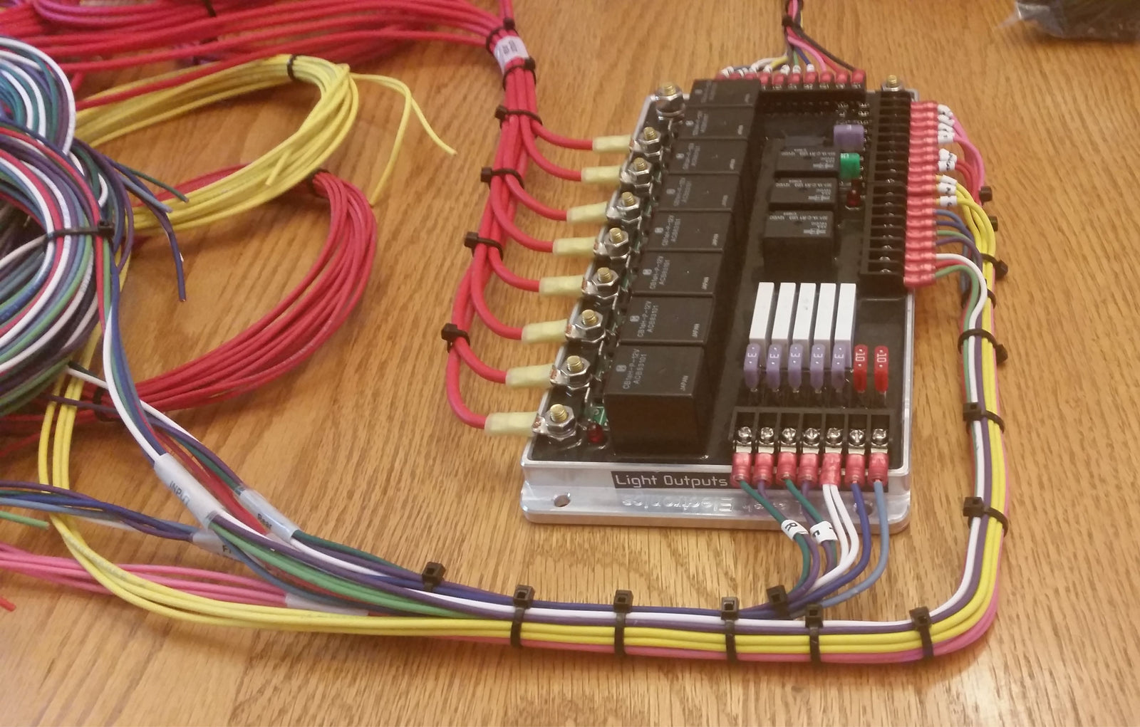 LSS8-Wiring Harness Kit for Leash Electronics Street/Strip Relay Board